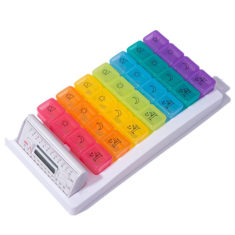 Electronic reminder timing medicine box – Maletsky Mart
